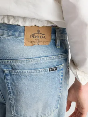 Prada Washed Denim Jeans