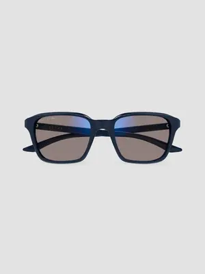 Gucci Flag 52mm Square Sunglasses - Blue