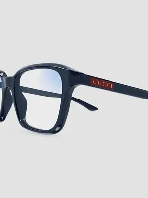 Gucci Flag 52mm Square Sunglasses - Blue