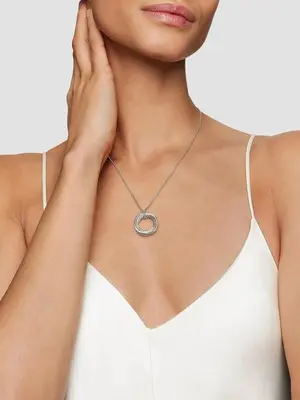 David Yurman Crossover & Sterling Silver Pendant Necklace