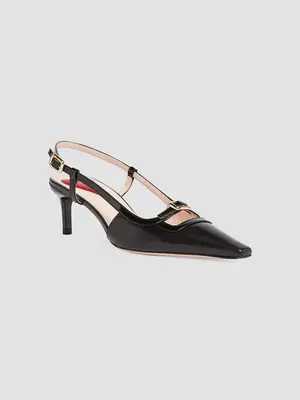 ROGER VIVIER 50mm Leather Slingback Pumps - Black
