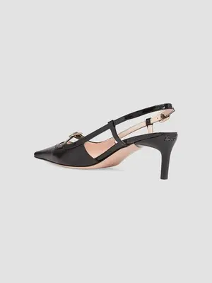 ROGER VIVIER 50mm Leather Slingback Pumps - Black