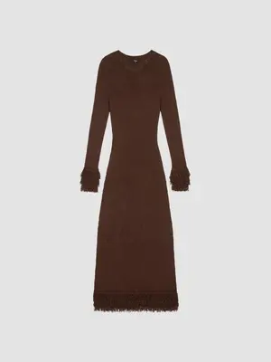 Rails Alejandra Silk-blend Knit Midi Dress