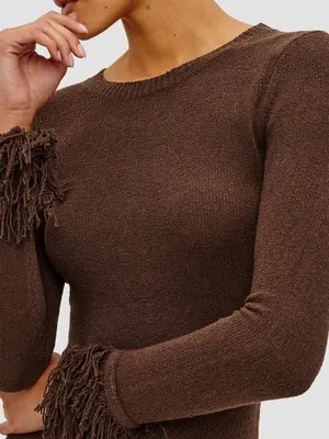 Rails Alejandra Silk-blend Knit Midi Dress