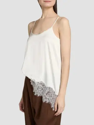 Staud Chloe Silk Tank Top