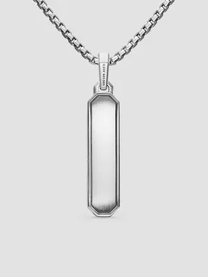 David Yurman Loyalty Amulet In Sterling With 14k Yellow Gold, 35mm