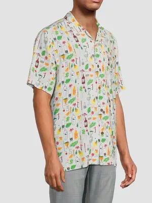 Tommy Bahama Veracruz Cay Lemon Lounge Shirt