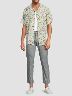Tommy Bahama Veracruz Cay Lemon Lounge Shirt