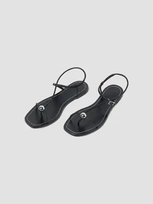 LOEFFLER RANDALL Lara Strappy Flat Sandals
