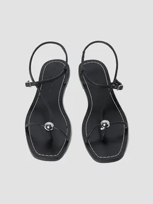 LOEFFLER RANDALL Lara Strappy Flat Sandals