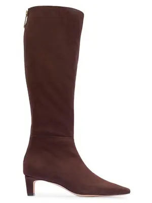 Bernardo Eton Knee High Boots - Espresso