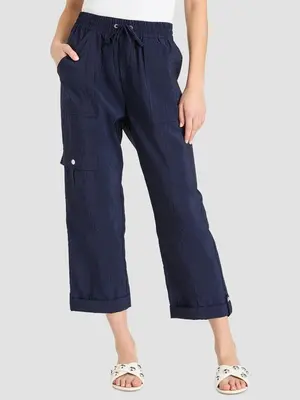 Cinq À Sept Marlease Crop Drawstring Pants
