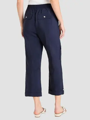 Cinq À Sept Marlease Crop Drawstring Pants
