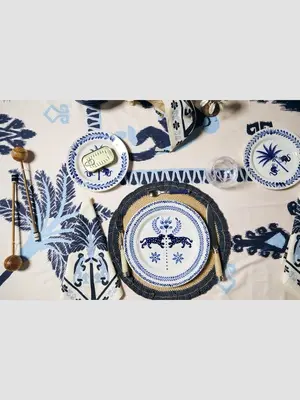 Johanna Ortiz Ikat Amazonico Rectangle Tablecloth