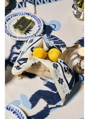 Johanna Ortiz Ikat Amazonico Rectangle Tablecloth