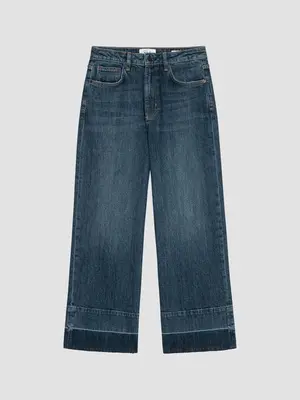 Rails Getty Wide-leg Crop Jeans - Creekside