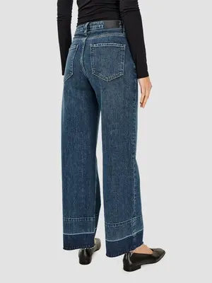 Rails Getty Wide-leg Crop Jeans