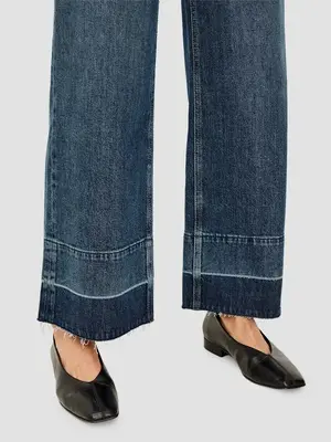 Rails Getty Wide-leg Crop Jeans