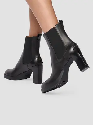 TOD'S 80mm Leather Chelsea Boots