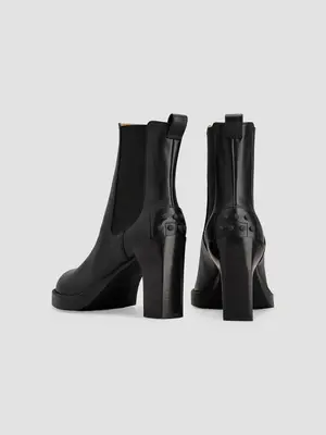 TOD'S 80mm Leather Chelsea Boots