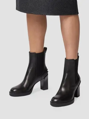 TOD'S 80mm Leather Chelsea Boots