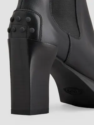 TOD'S 80mm Leather Chelsea Boots