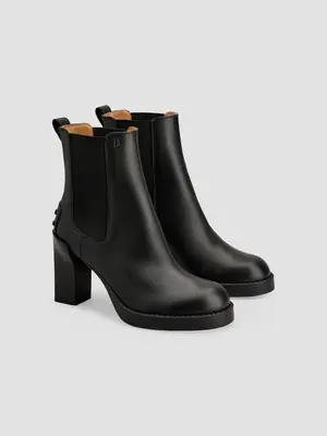 TOD'S 80mm Leather Chelsea Boots