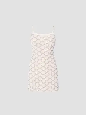 Staud Las Palmas Beaded Minidress
