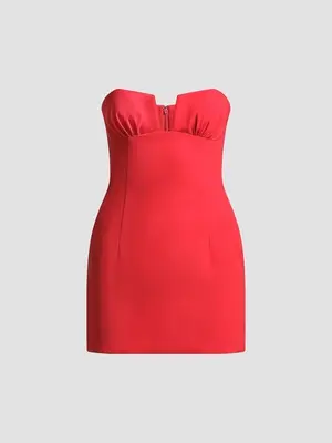 Bcbgmaxazria Ramone Strapless Minidress