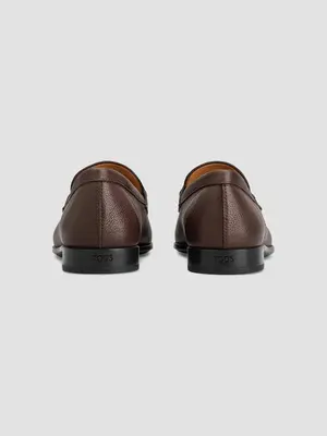 TOD'S Logo-detailed Leather Loafers