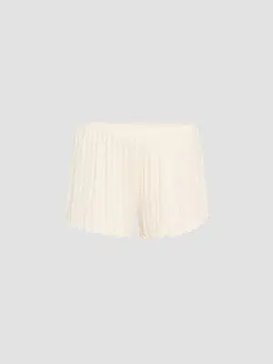 Eberjey Pointelle-knit Shorts - Ivory