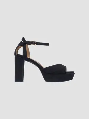 Bernardo Valeria Platform Sandals - Black
