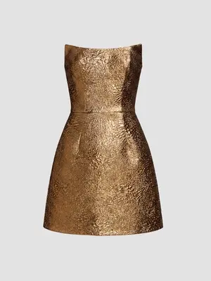 Dress The Population Amity Strapless Mini Dress