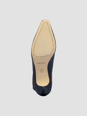 Bernardo Mazzi 57mm Scrunch Suede Booties - Black