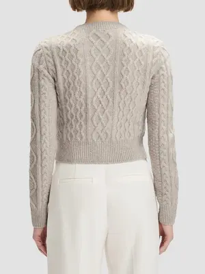 FAVORITE DAUGHTER The Eleanor Merino Wool-blend Cardigan