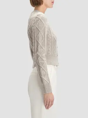 FAVORITE DAUGHTER The Eleanor Merino Wool-blend Cardigan