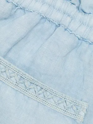 MARIA CHER Riobamba Tegan Linen Shorts