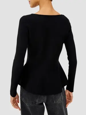 Rails Diane Peplum-hem Sweater