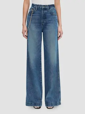 FAVORITE DAUGHTER The Masha Super High-rise Wide-leg Jeans