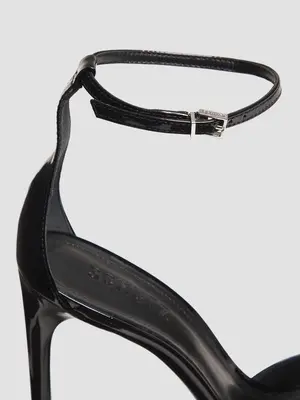 Schutz Scarlett 100mm Patent Leather Stiletto Sandals