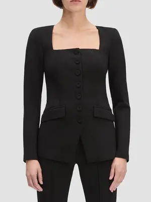 FAVORITE DAUGHTER The Penelope Square-neck Top