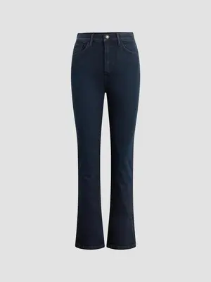 FAVORITE DAUGHTER The Valentina Denim High-rise Mini Boot-cut Jeans