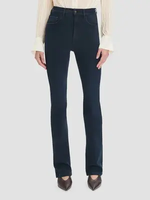 FAVORITE DAUGHTER The Valentina Denim High-rise Mini Boot-cut Jeans