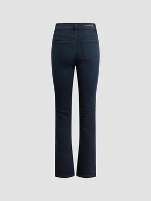 FAVORITE DAUGHTER The Valentina Denim High-rise Mini Boot-cut Jeans