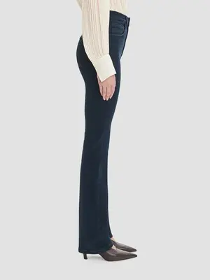 FAVORITE DAUGHTER The Valentina Denim High-rise Mini Boot-cut Jeans