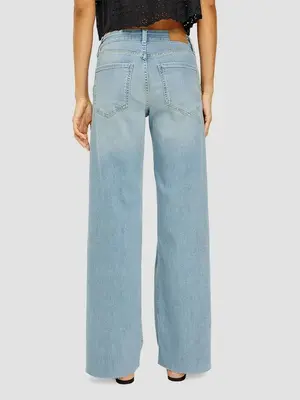 Rails Getty Low-rise Wide-leg Jeans