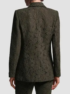 Bcbgmaxazria Kaia Lace Double-breasted Blazer