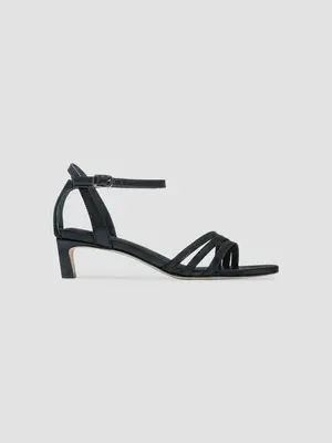 Bernardo Lima Kitten Heel Sandals - Black