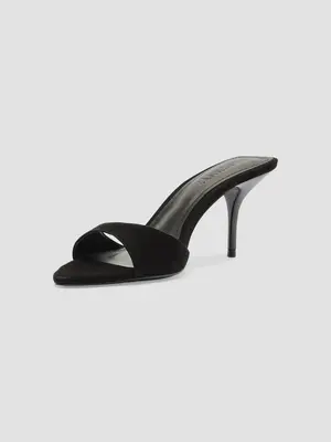 Schutz Elodie 75mm Suede Mules