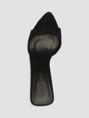 Schutz Elodie 75mm Suede Mules